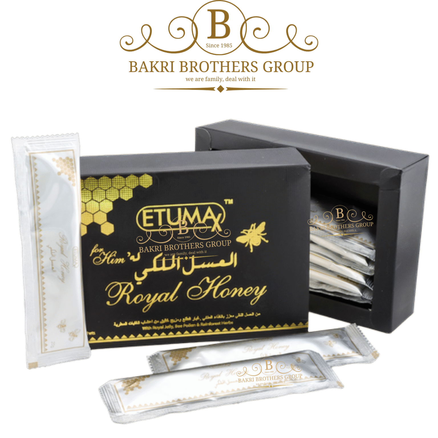 ETUMAX Royal Honey For Him | Pack of 24 Sachets x 15g Each | Minimum ...