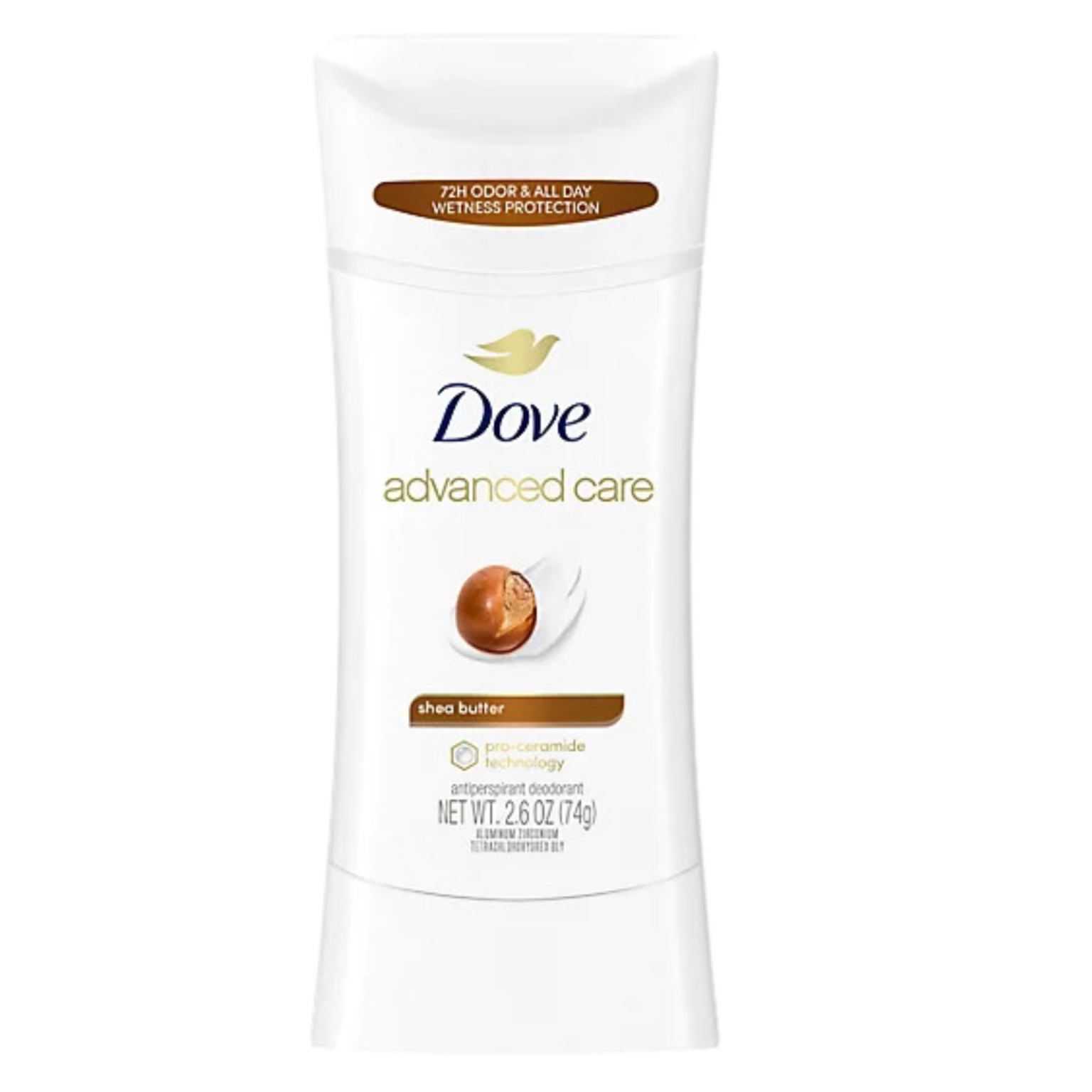 Dove Advanced Care Shea Butter Antiperspirant Deodorant Stick – 2.6 oz ...