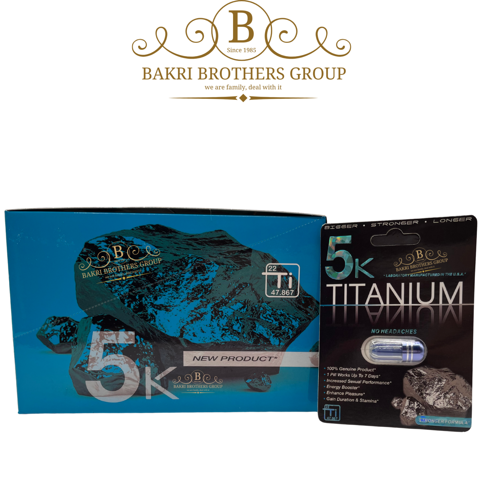 5K Titanium Single-Pill Cards | Display-Ready | 24 Cards per Box - bbg ...