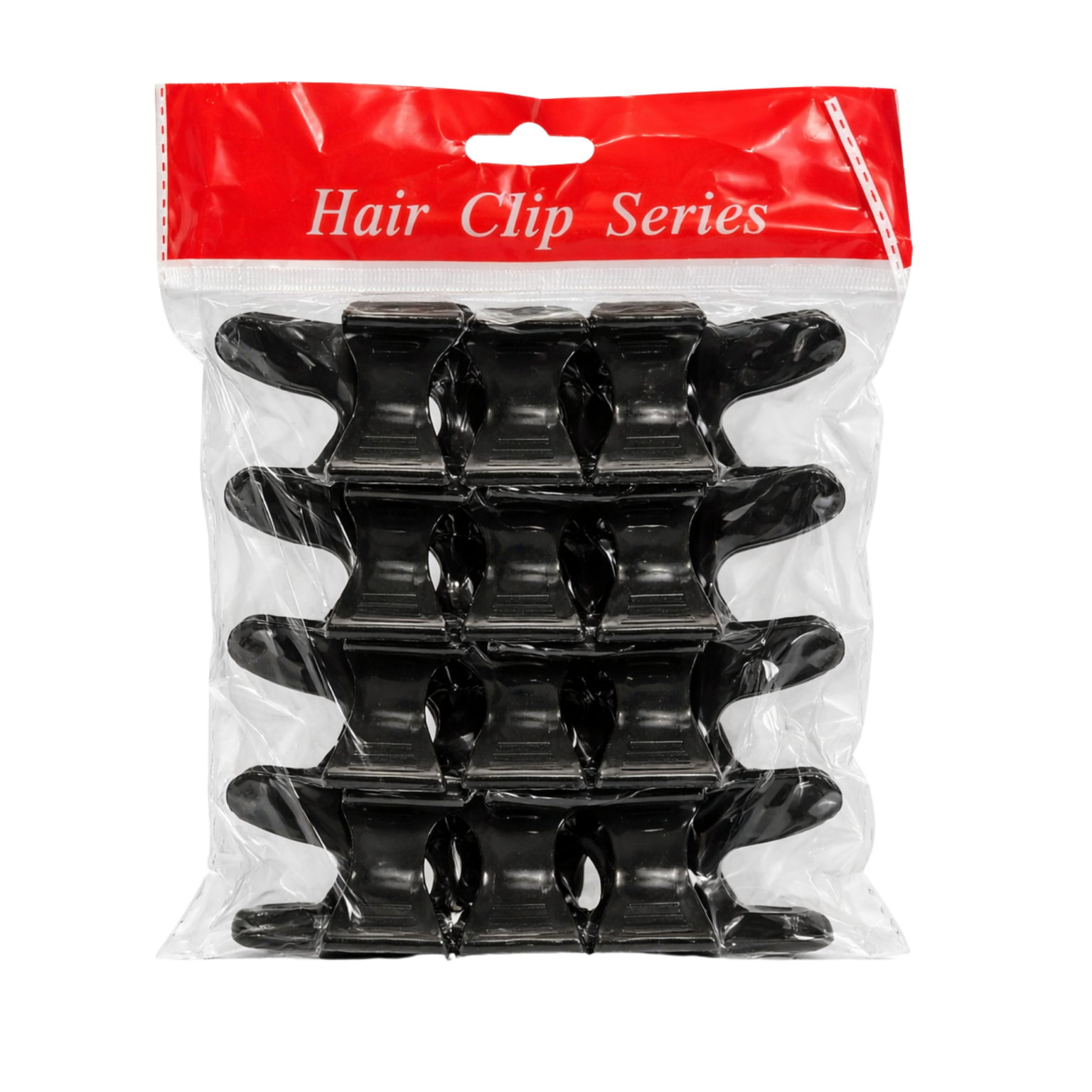 Large Hair Claw Clips | Black | 12 PCS per Bag | Case of 24 Bags - bbg ...