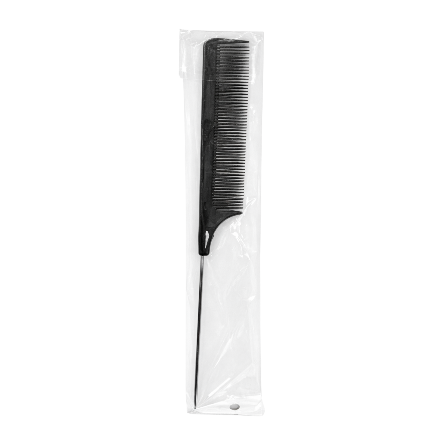 Carbon Antistatic Tail Comb | Fine Tooth Sectioning Comb | Black | Bag ...