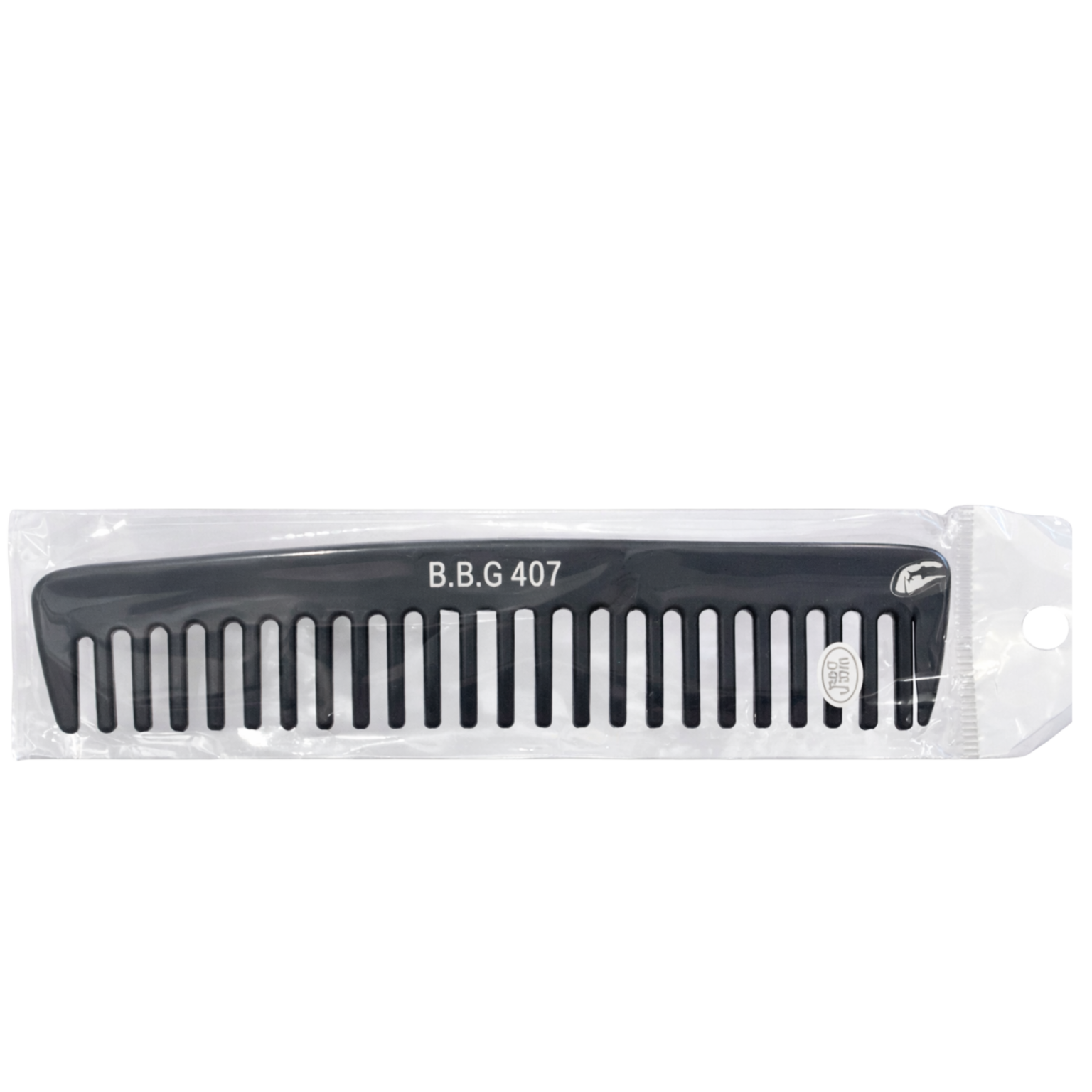 Professional Black Barber Comb BBG 407 | Wide Tooth Styling Comb ...
