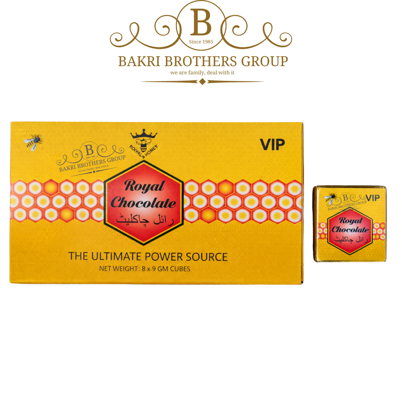 Royal VIP Choco Power Honey Chocolate for Men | 8 Chocolates per Box ...
