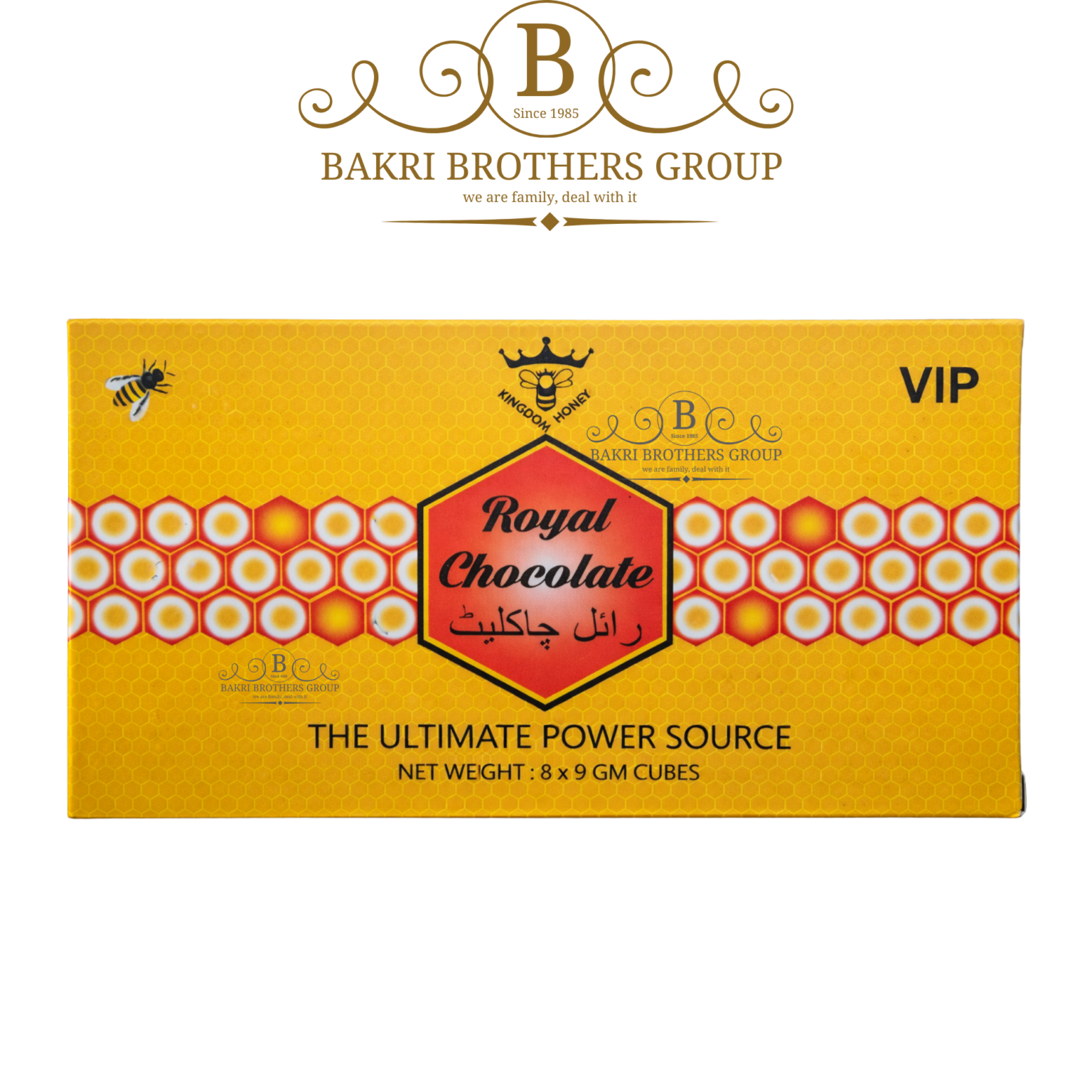 Royal VIP Choco Power Honey Chocolate for Men | 8 Chocolates per Box ...